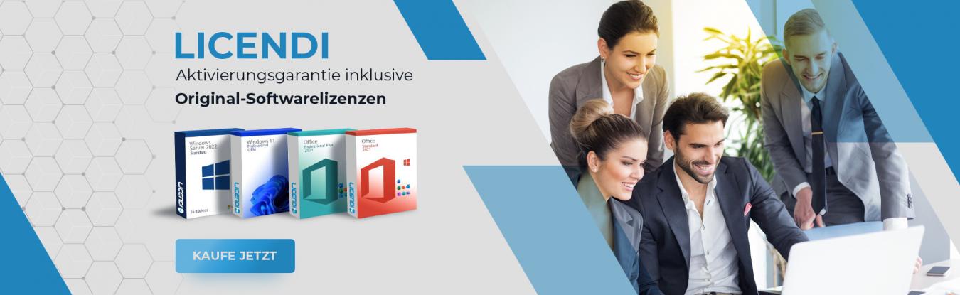 Startseite - Licendi