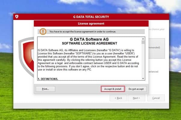 G-DATA antivirus: Guía de instalación paso a paso - Licendi